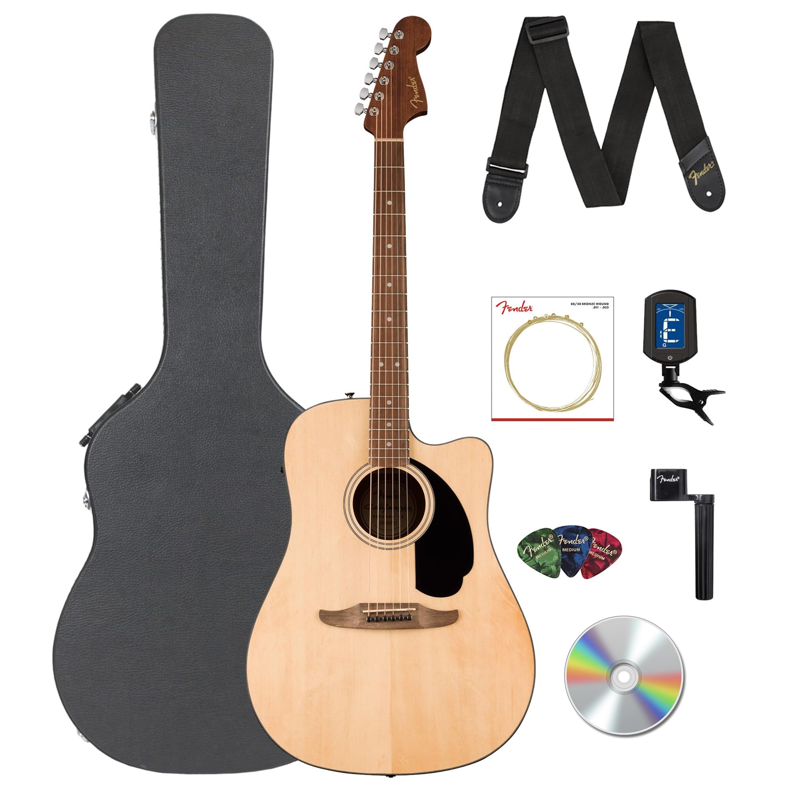 Fender California Standard Redondo CE Acoustic-Electric Guitar ...