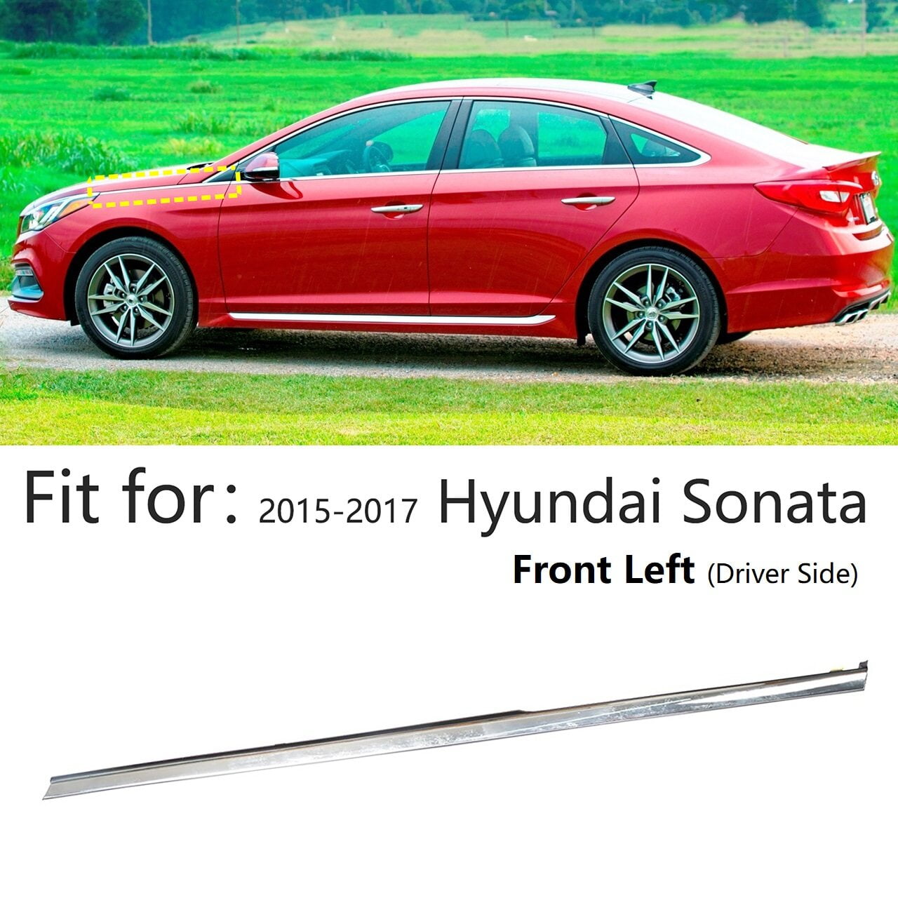 2015 hyundai sonata chrome trim store