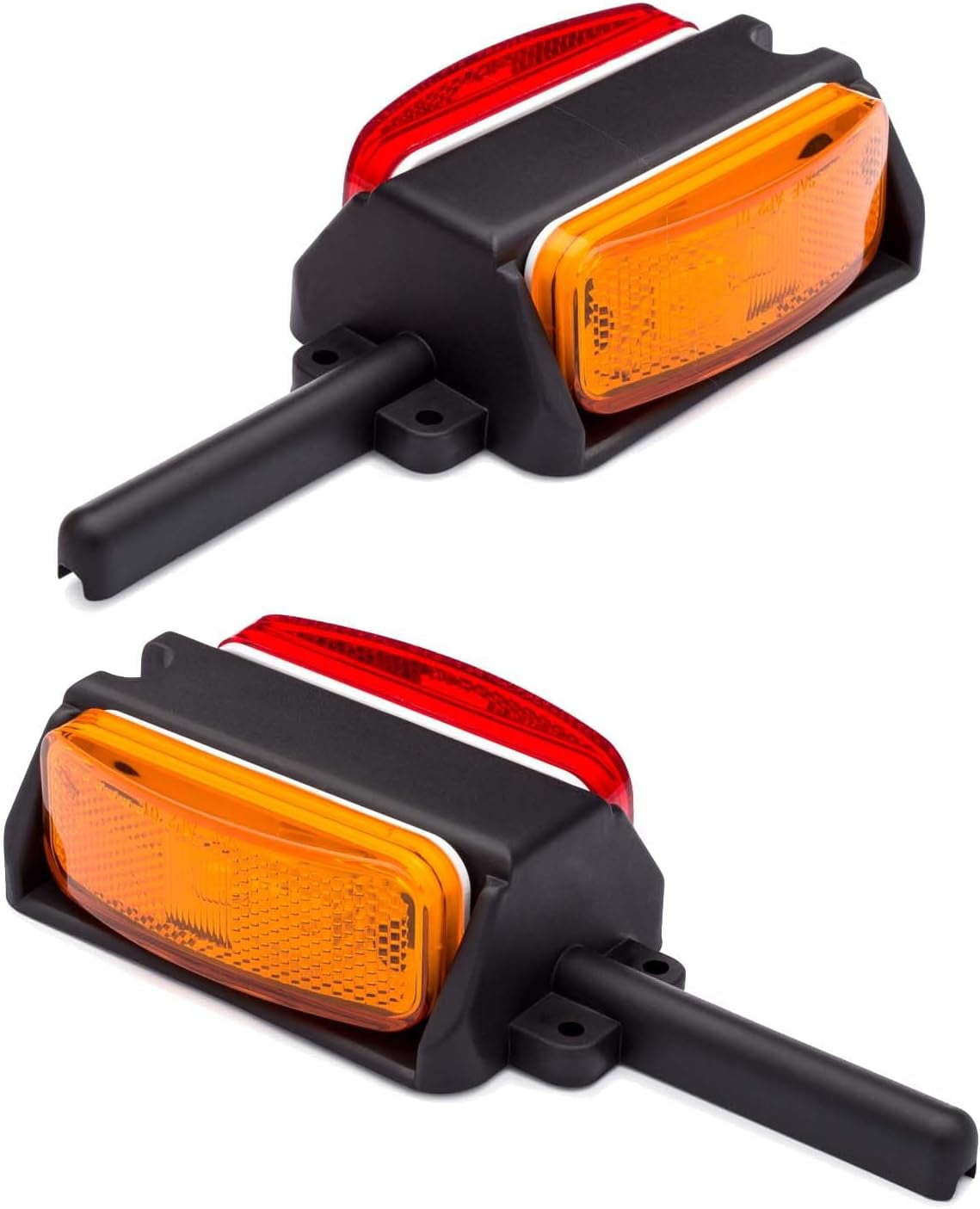 Lumitronics Pre-Wired Left & Right Fender Clearance Trailer Lights ...