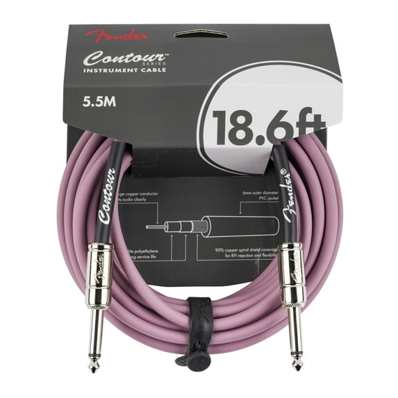 Fender Contour Instrument Cable, Guitar Cable, Guitar Accessories ...