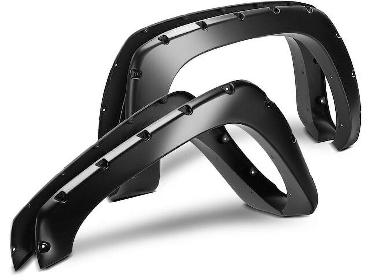 Autopart Premium Fender Flare Set 4, Pocket Style, Shiny Black ...