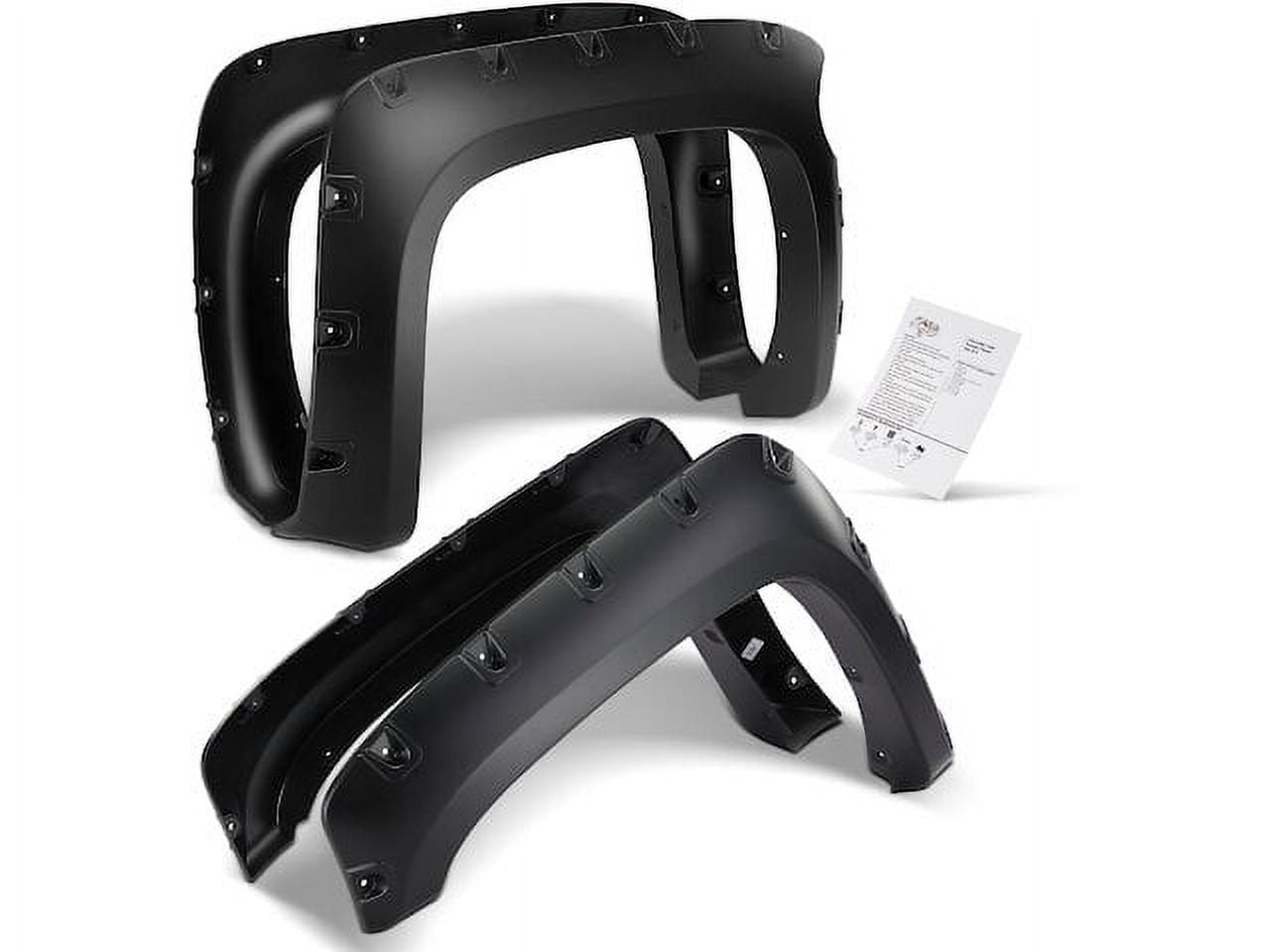 Fender Flare Set 4 - Compatible with 2007 - 2013 Chevrolet Silverado ...
