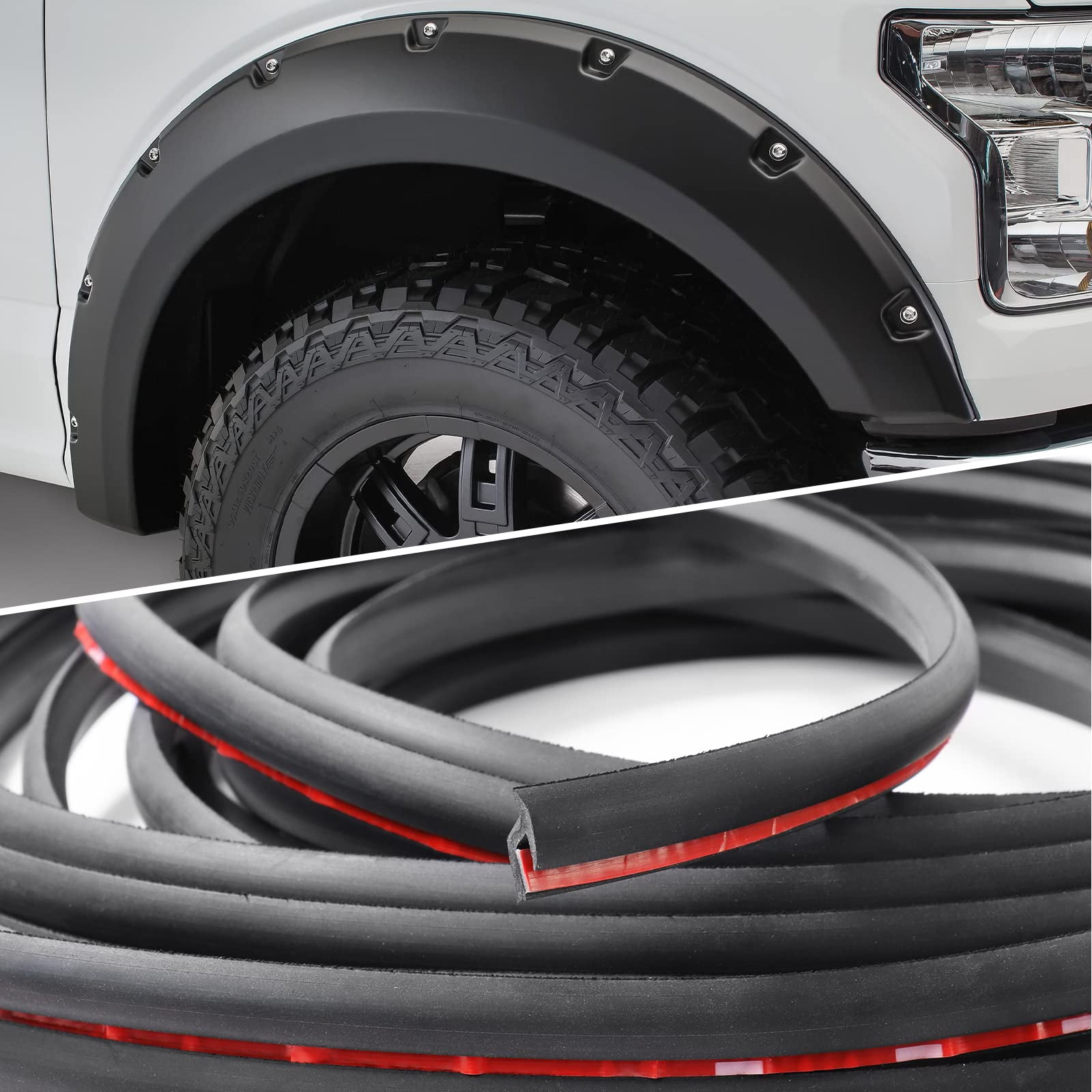 Fender Flares Edge Trim,Fender Flares EPDM Rubber Seal Car and Truck ...