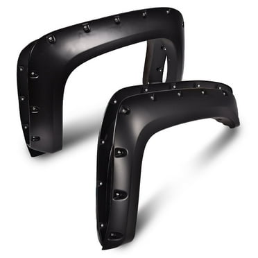 PIT66 Fender Protector Wheel Flares for TRUCKS, Fits 2007-2014 Chevy ...