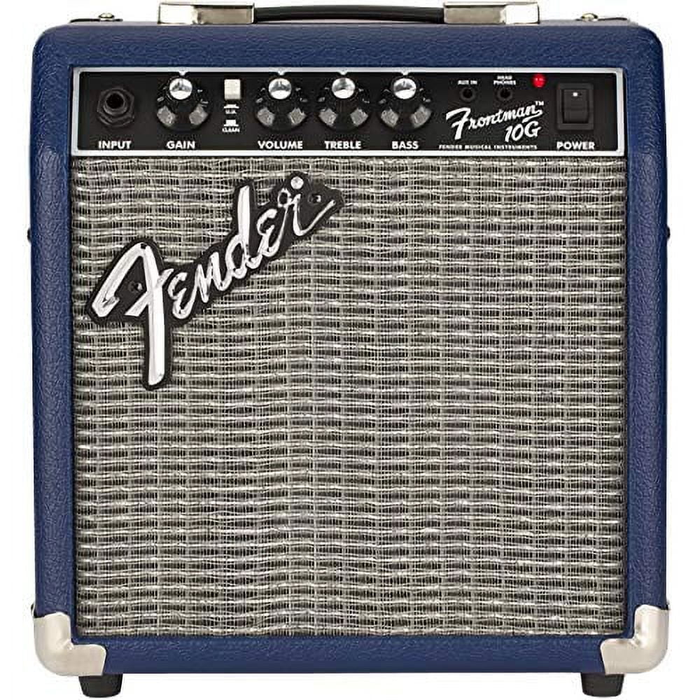 Fender Frontman 10G Electric Guitar Amplifier - Midnight Blue - Walmart.com