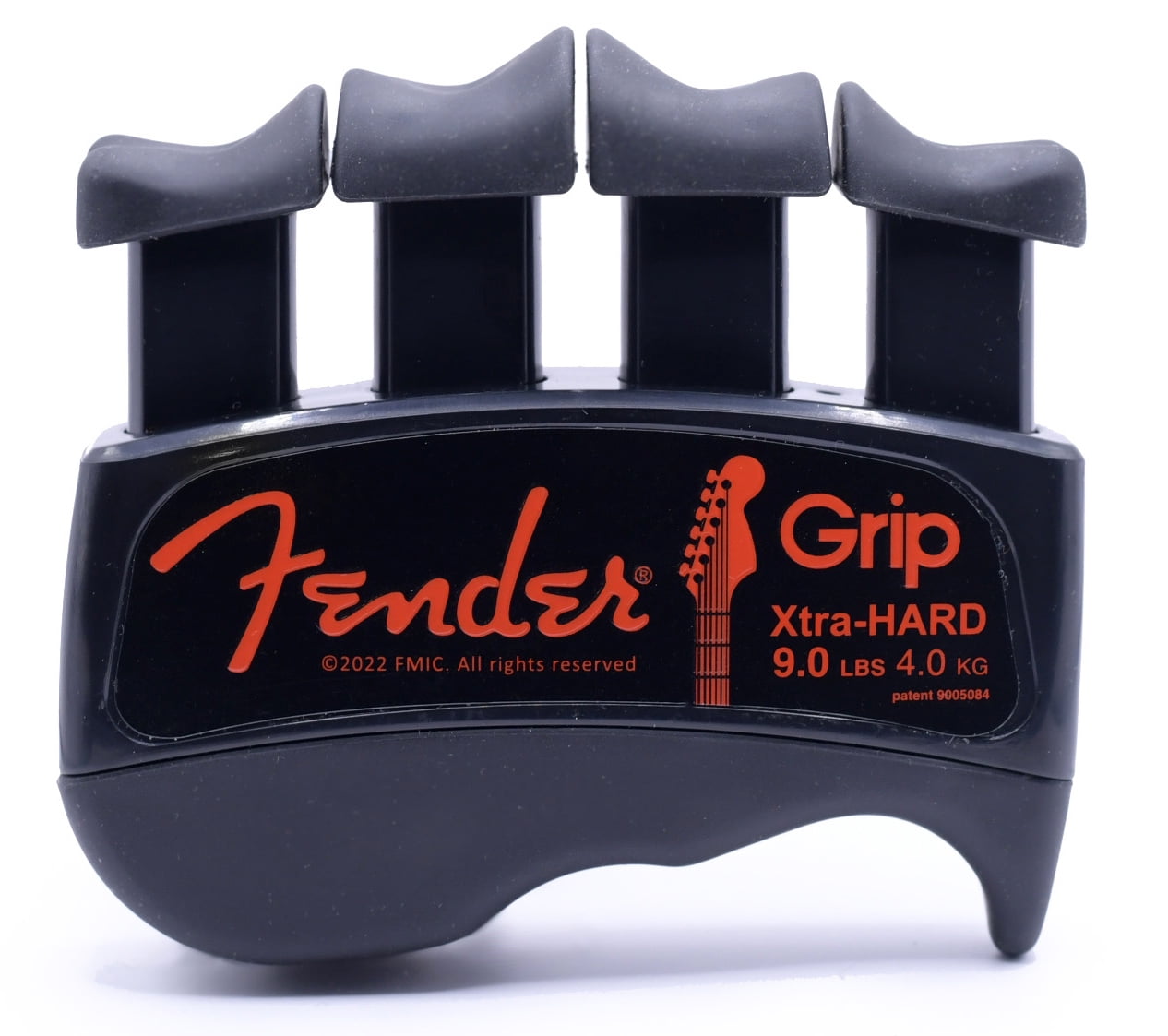 Fender GRIP Hand and Finger Exerciser (Black Xtra-Hard - 9lbs / 4.0kg ...