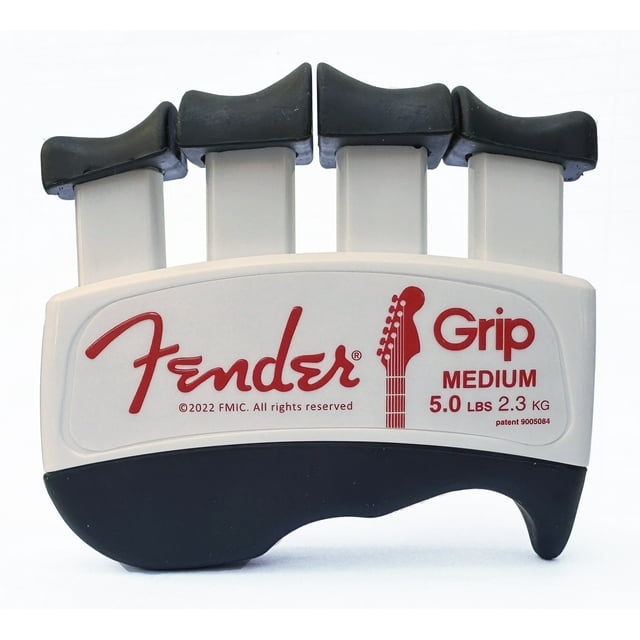 Fender GRIP Hand & Finger Strengthener Trainer - Medium Strength 5lbs ...
