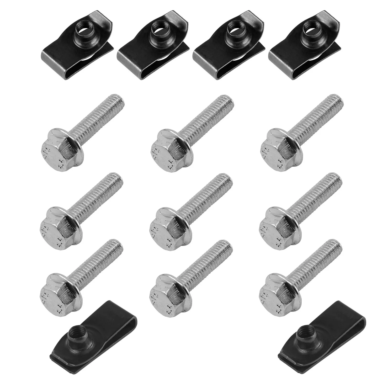 Fender Hood Panel Clips & Bolts For John Deere 4400 4310 4300 4210 4200 ...