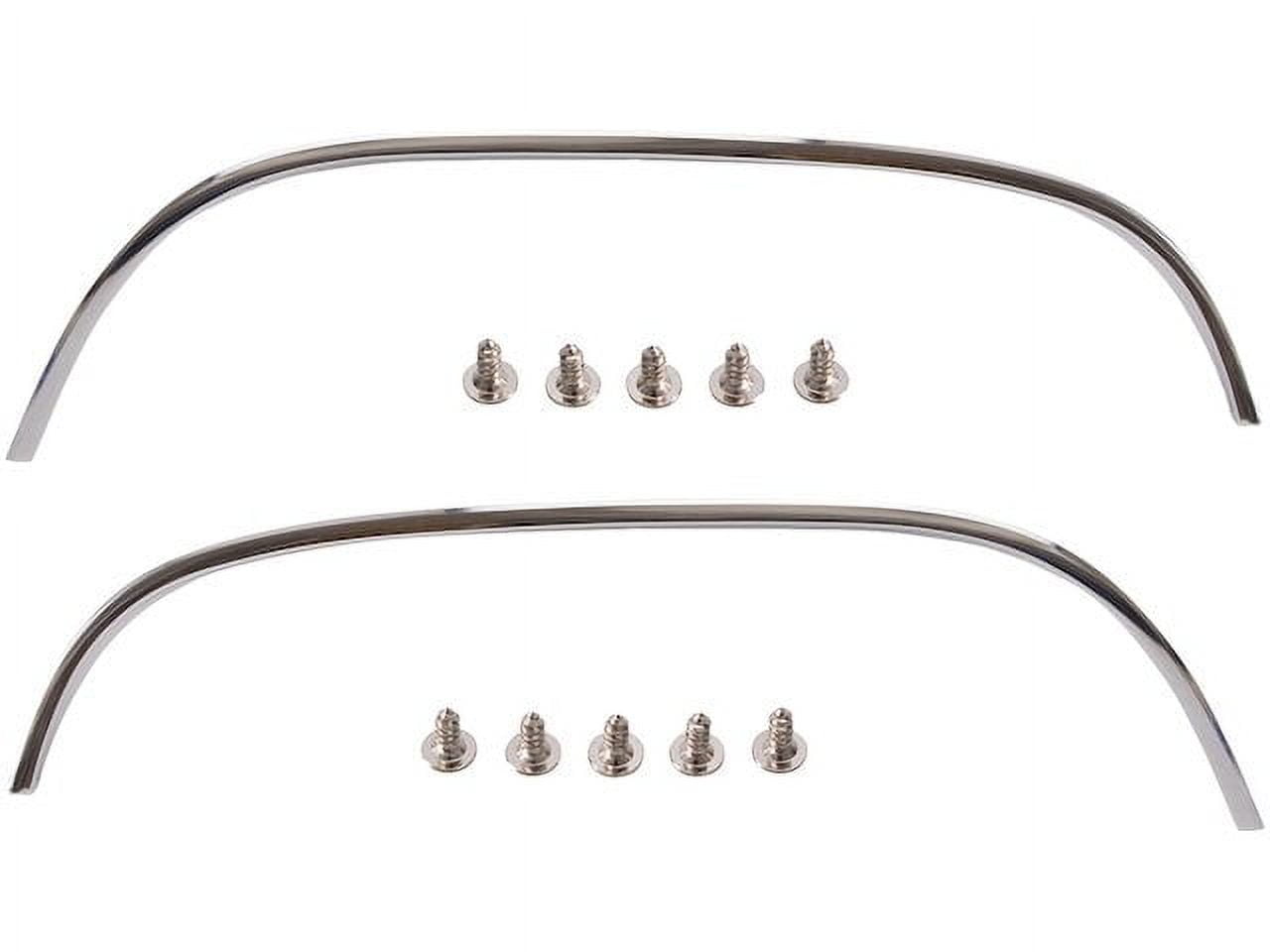 Fender Molding Set 2 Piece - Compatible with 1988 - 2000 Chevy K2500 ...