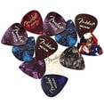 Fender Premium Picks Sampler - 12 Pack Includes Thin, Medium & Heavy ...