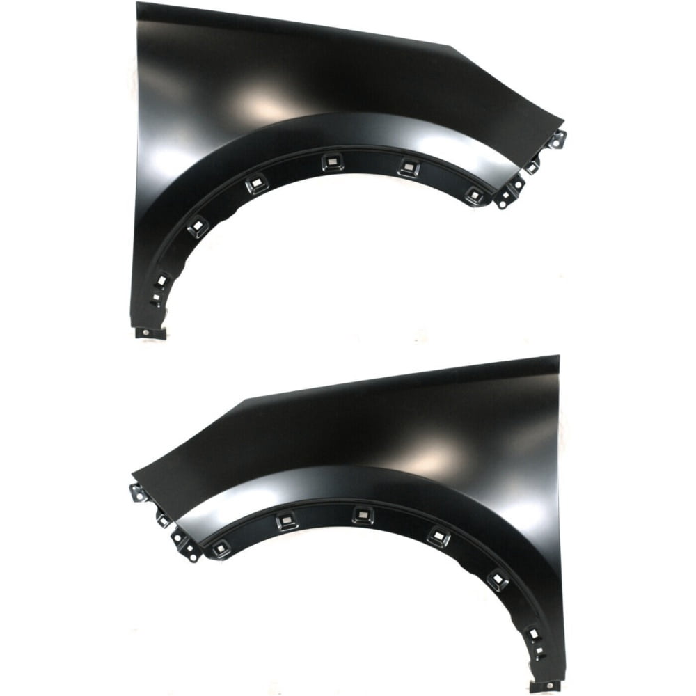 Fender Set For 2011-2016 Sportage Front Primed Steel w/ Molding Holes ...