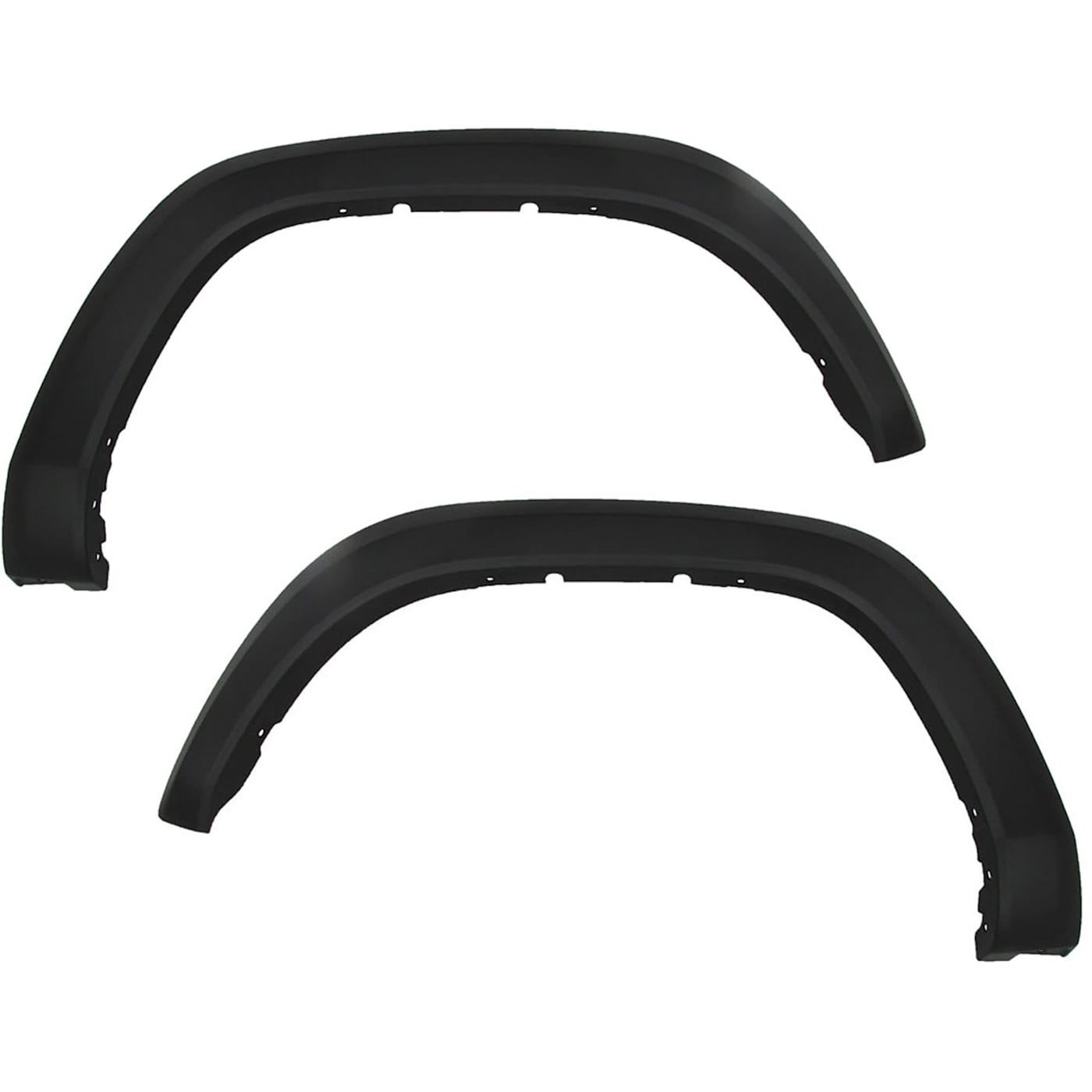 Fender Trims Moldings 7587304090, 7587404090 Set of 2 Textured Black ...
