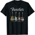Fender Vintage Guitar Lineup T-Shirt - Walmart.com
