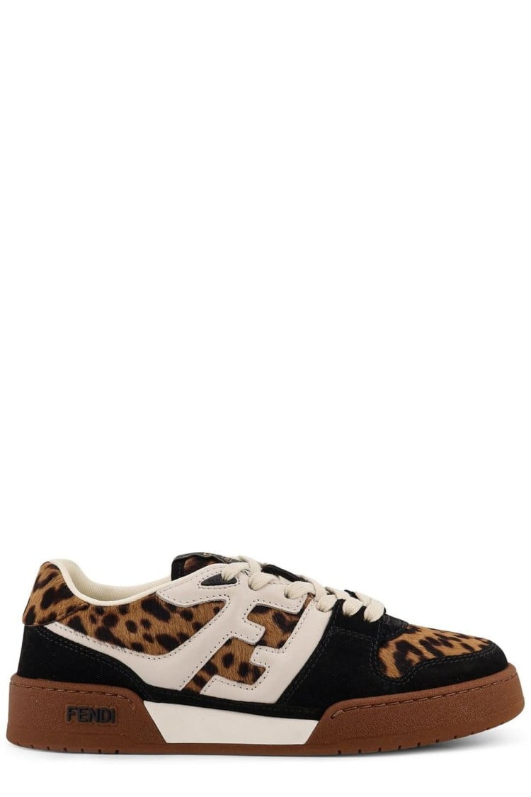 Fendi “Match” Low-Top Sneakers – Multicolor Brown (Women's) - Walmart.com
