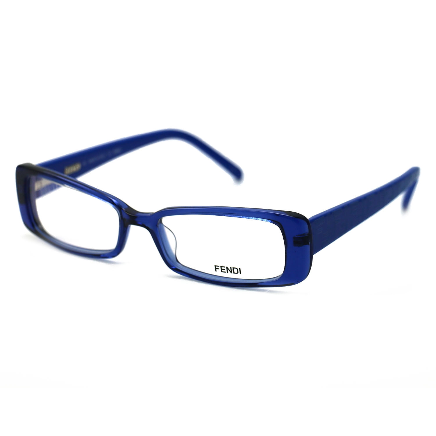 Fendi Women's Eyeglasses F906 442 Blue 51 16 135 Frames Rectangular ...
