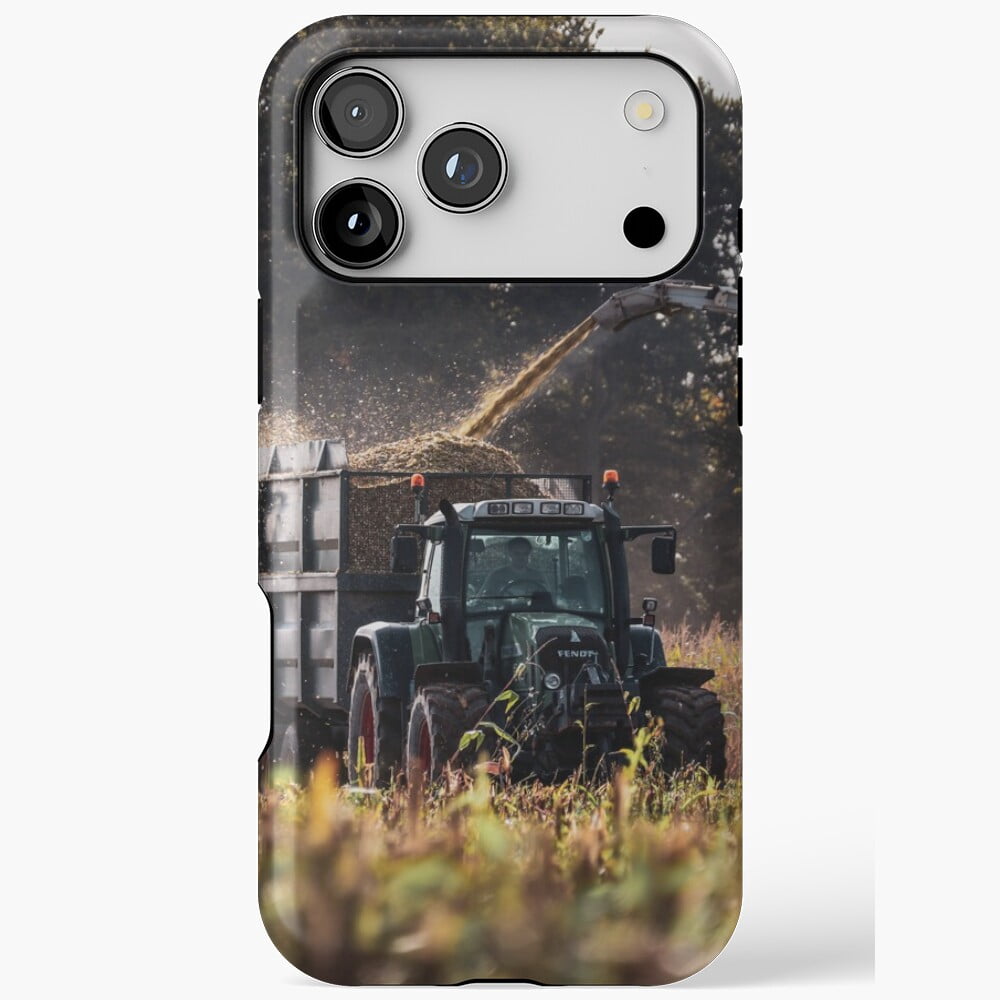 Fendt Drawing Silage Tractor Farm Machine Agriculture Case for iPhone ...