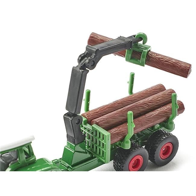 Fendt Favorit 926 & Forestry Trailer with Crane with Logs Diecast Model ...