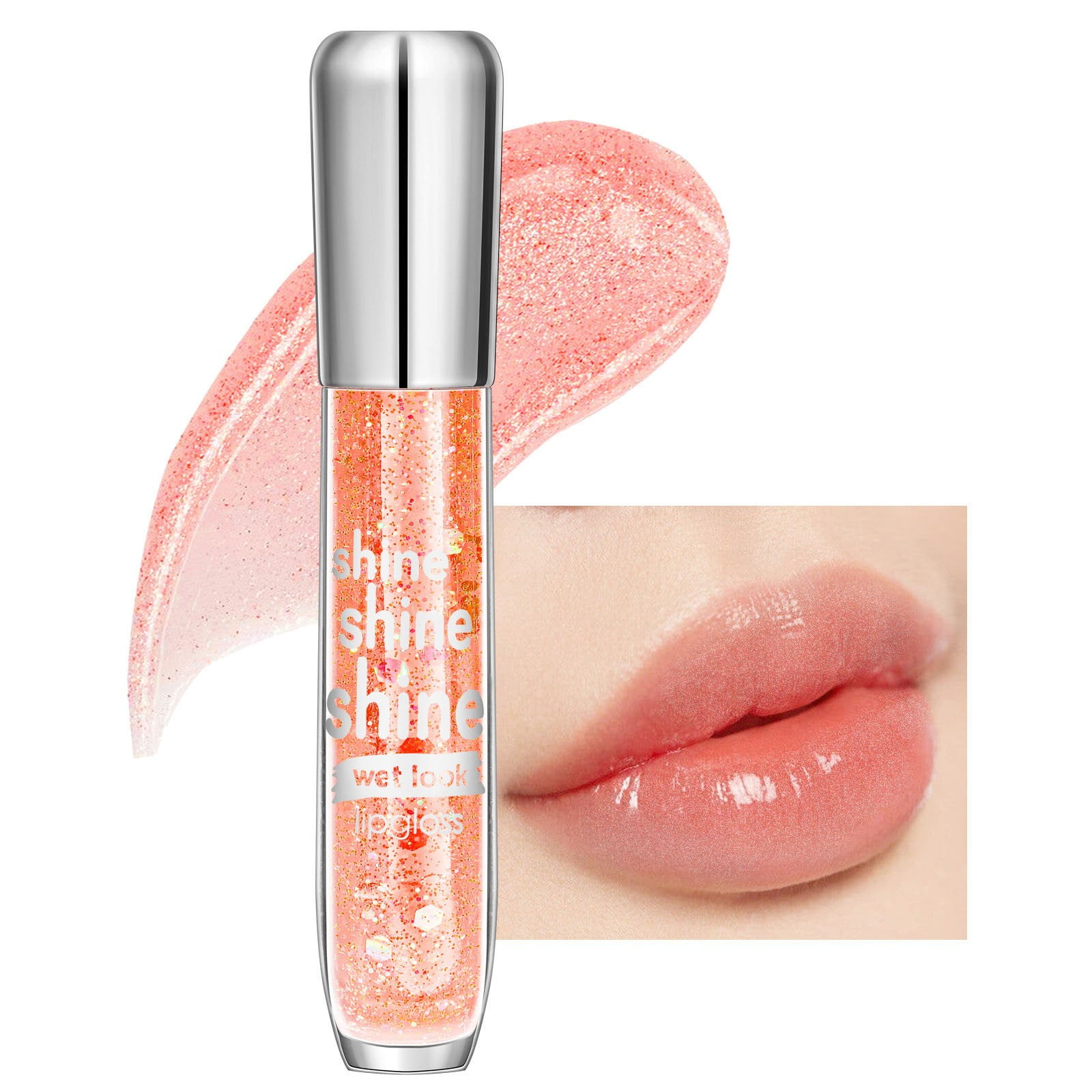 Fendyy Farbiger Lip Gloss Lipgloss Masse Lippenbalsam Früchten Lip Care ...