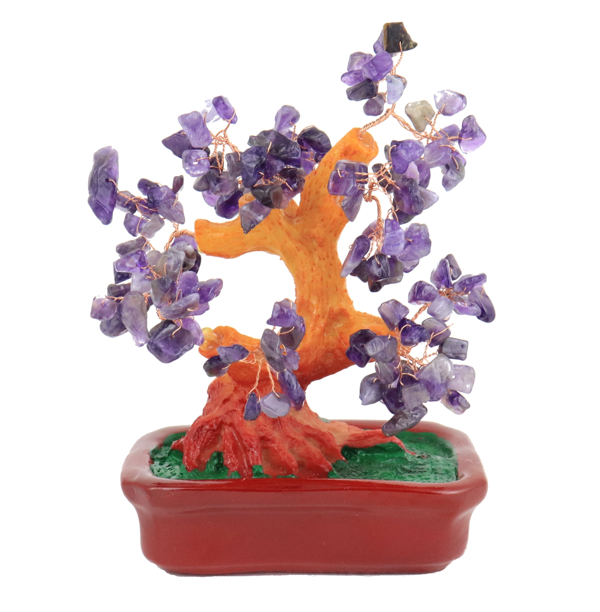 Feng Shui Amethyst Gemstone Tree - Walmart.com