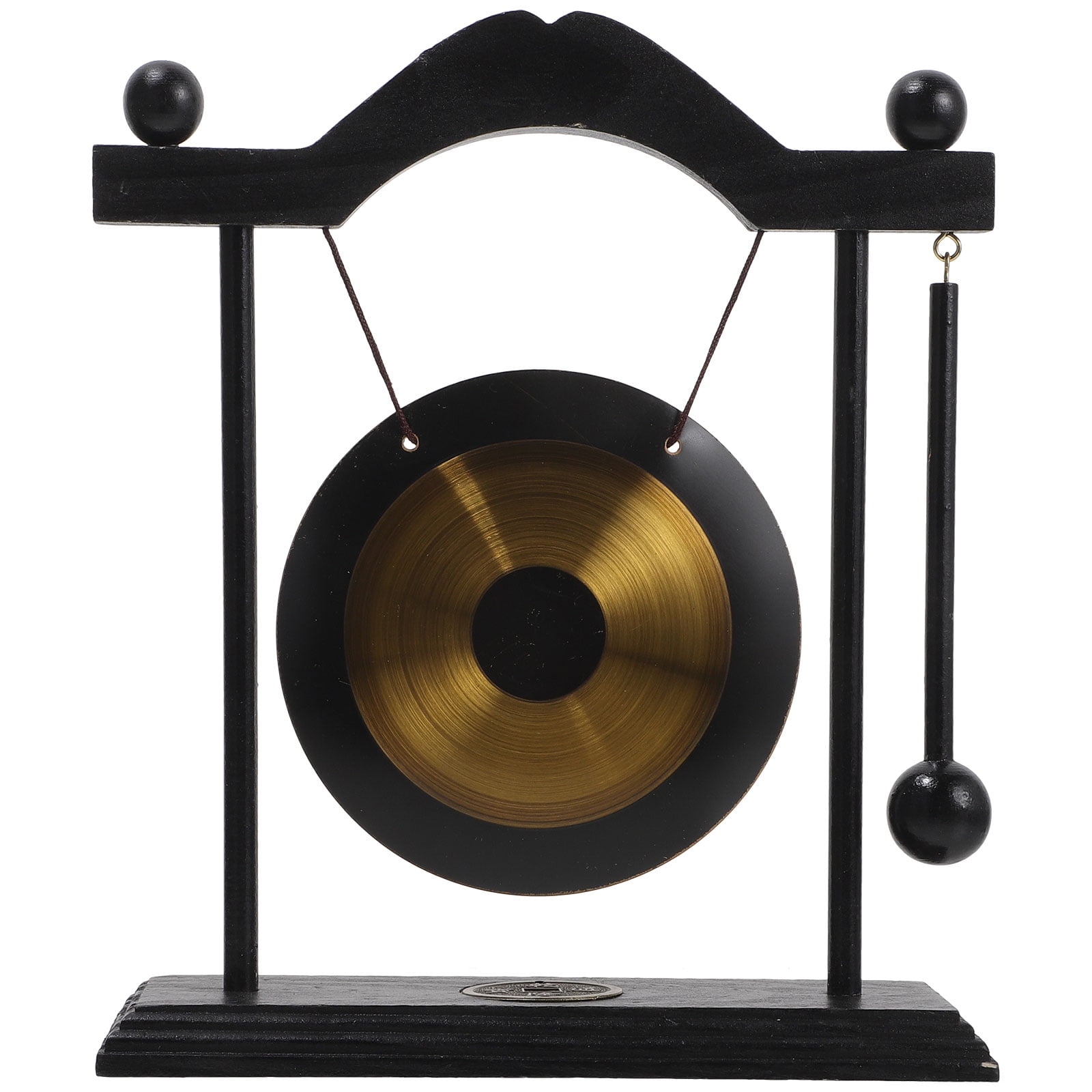 Eease Feng Shui Brass Gong Set with Stand & Mallet - Vintage Chimes ...