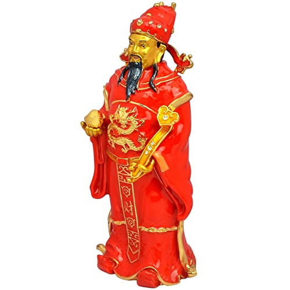 Feng Shui CAI Shen Choy San Statue,God of Wealth,Chinese New Year Gift ...