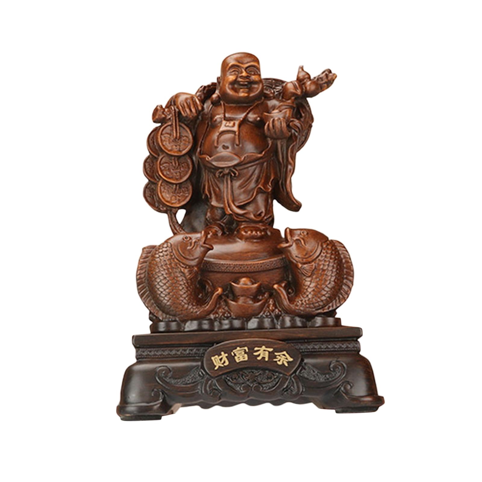 Feng Shui Chinese Buddha Statue, Laughing Buddha Figurine, Artwork ...