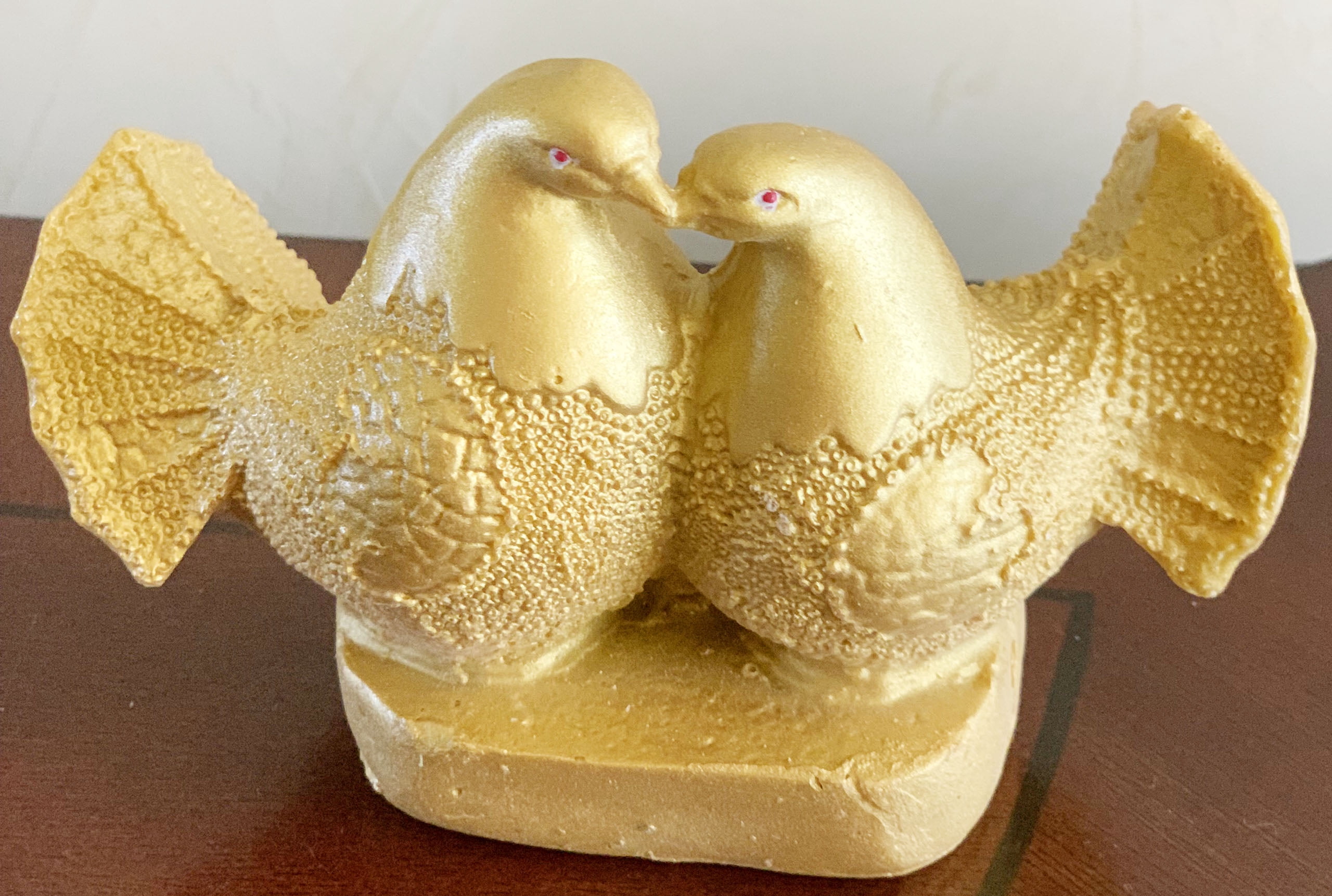 Feng Shui Chinese Mandarin Yuan Yang Love Birds Resin Statue Home Decor ...