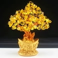 Feng Shui Citrine Money Wealth Tree Chinese Fortune Tree Crystal Tree ...