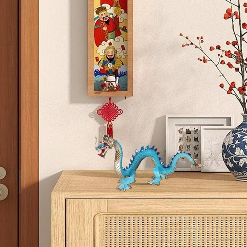 Feng Shui Dragon Statue Lucky Dragon Statue Decoration Realistic Table ...