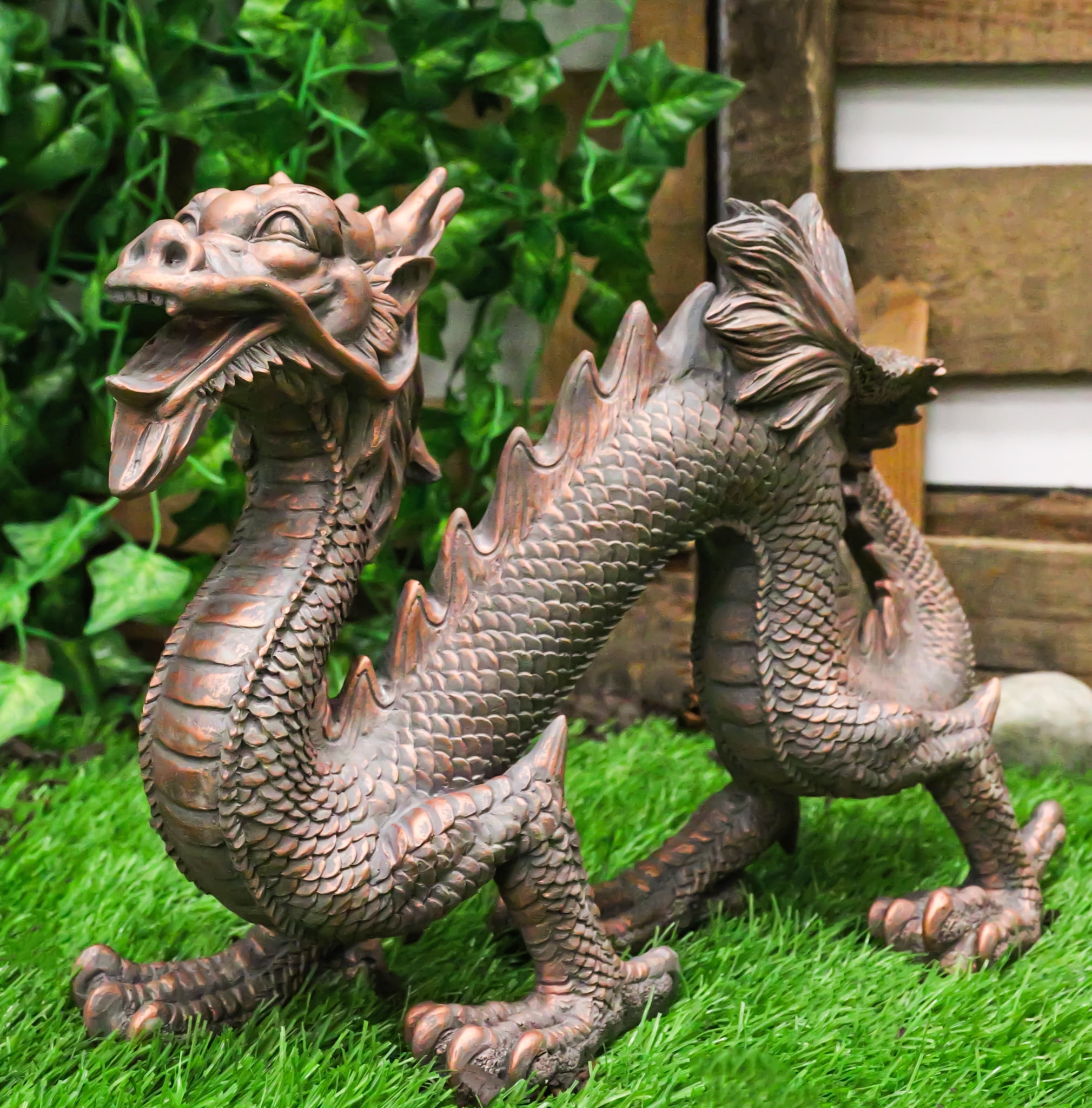Feng Shui Far East Oriental Mushu Chinese Dragon King On Four Legs ...