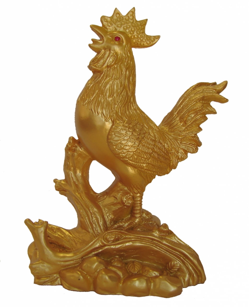 Golden Rooster Statue - Walmart.com