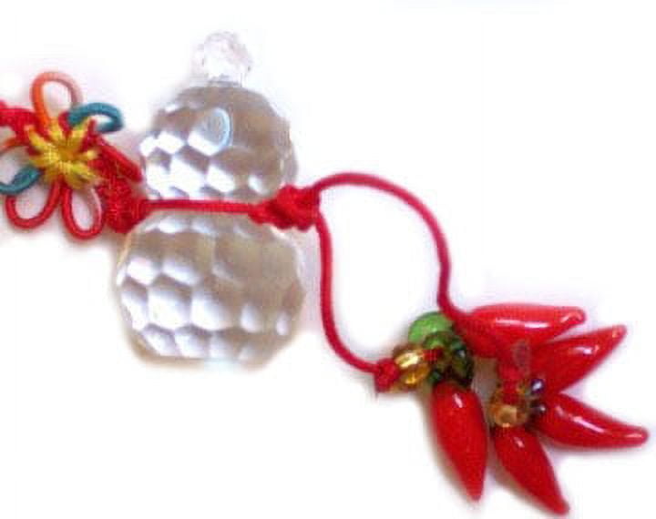 Feng Shui Hanging Crystal Wu Lou Charm - Walmart.com