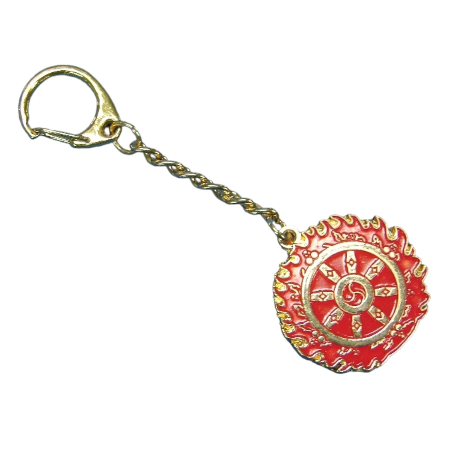 Feng Shui Magic Fire Wheel Talisman Amulet Keychain - Walmart.com