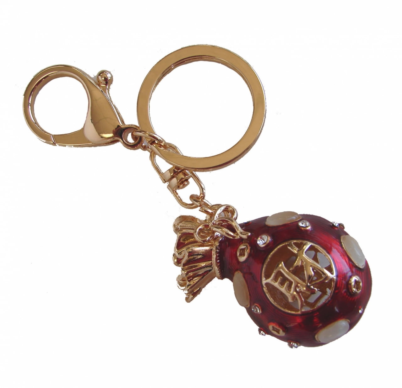 Feng Shui Money Bag Keychain for Wealth - Walmart.com