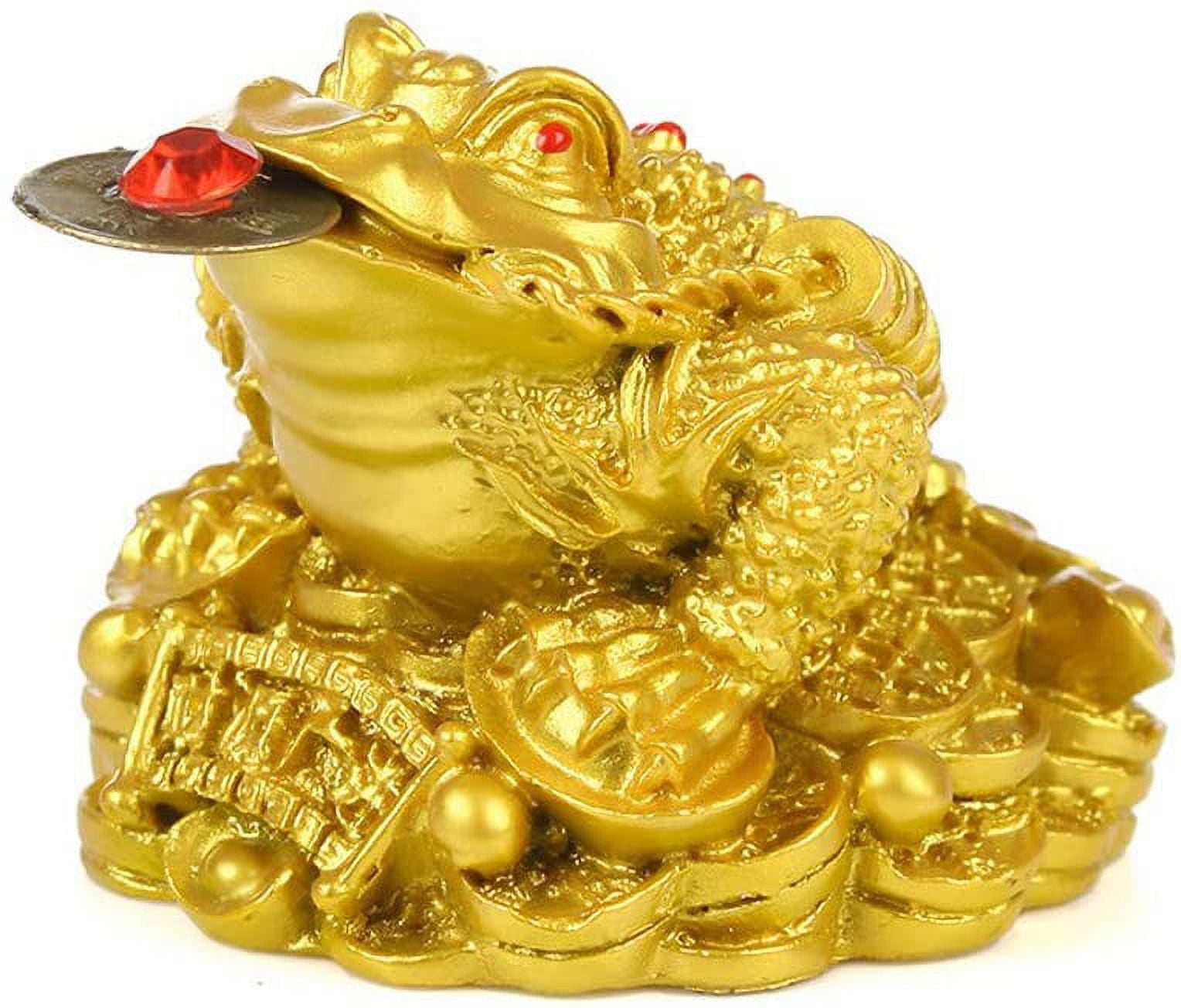 Feng Shui Money Frog, Lucky Money Toad, Coin Toad to Attrack Wealth ...