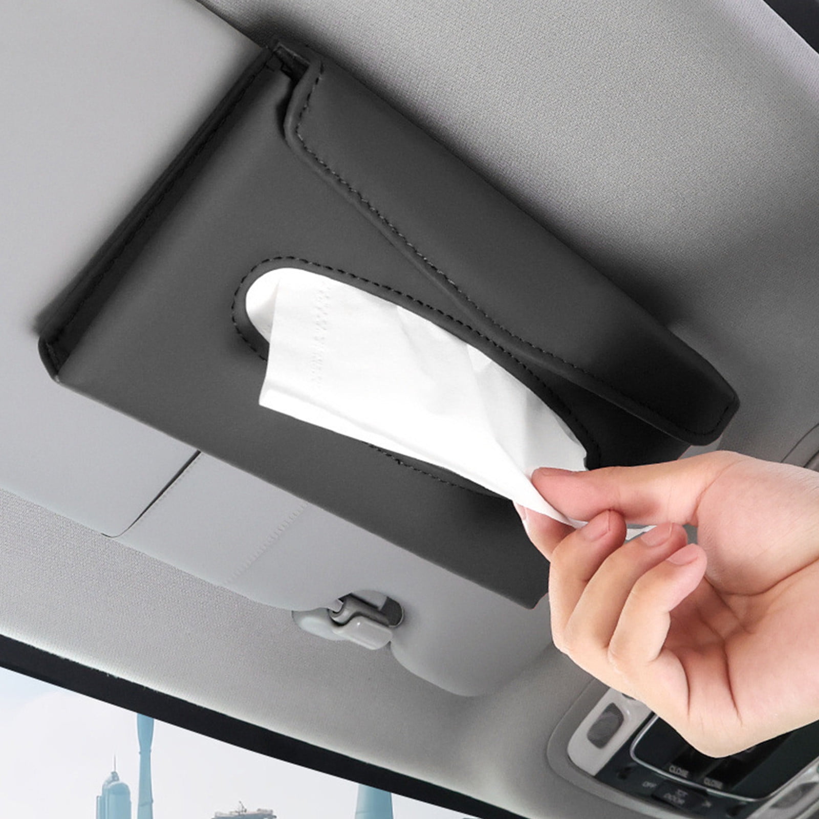 FengErXian Car Essentials for Women Car Tissue Box, Drawer Box, Car ...