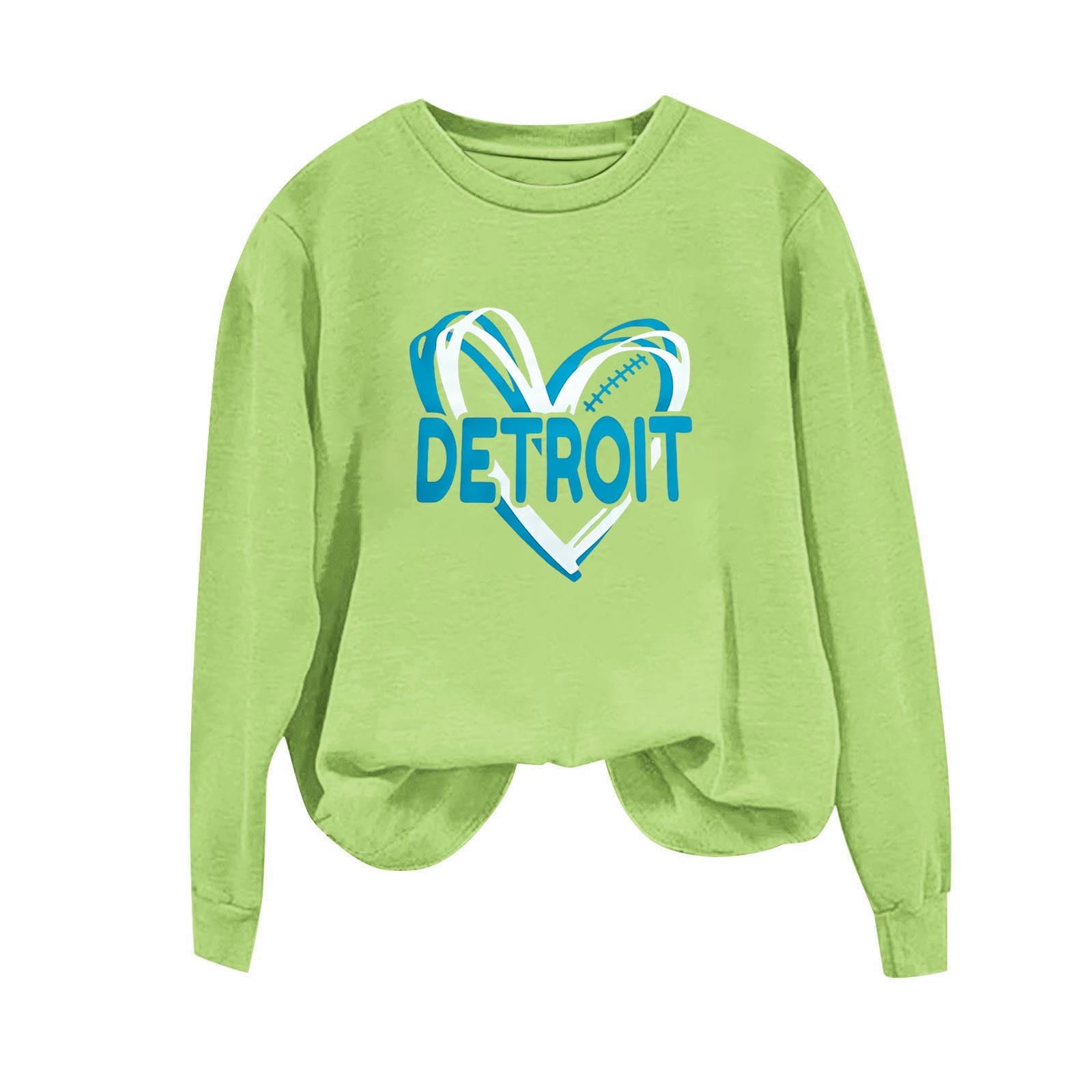 Fengactive Football Sweatshirt Women Game Day Sweatshirts Football Team ...