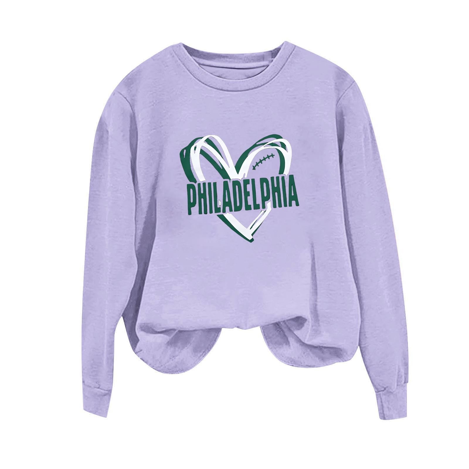 Fengactive Football Sweatshirt Women Game Day Sweatshirts Football Team ...