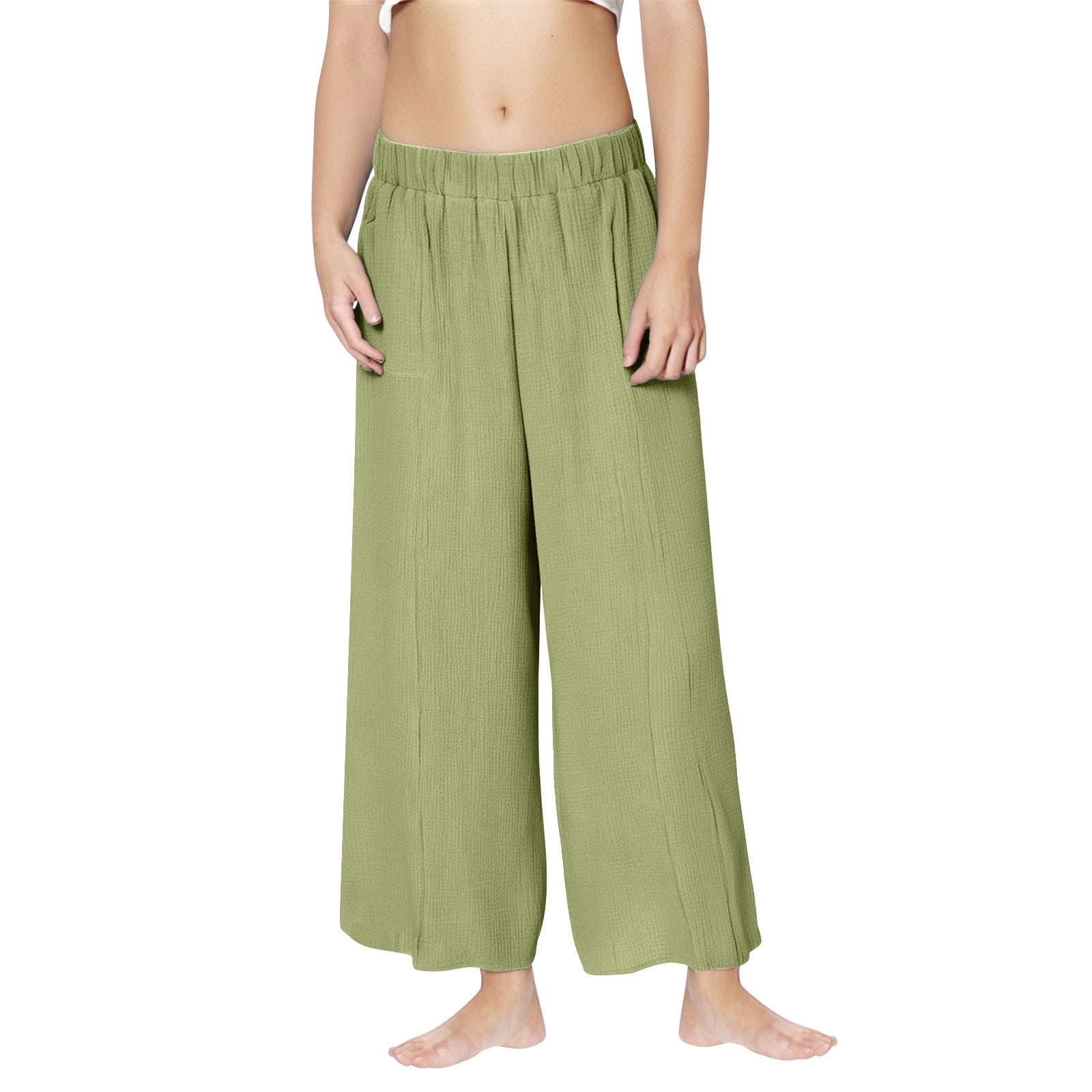 Fengactive Little Girls Baggy Wide Leg Lounge Pants Casual Loose ...