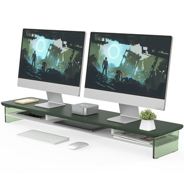Mount-It! Mobile PC Workstation for Dual Monitors | Fits 13"-32 ...