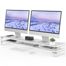 Fold-Down Monitor Stands and Laptop Risers for a Flexible Workspace