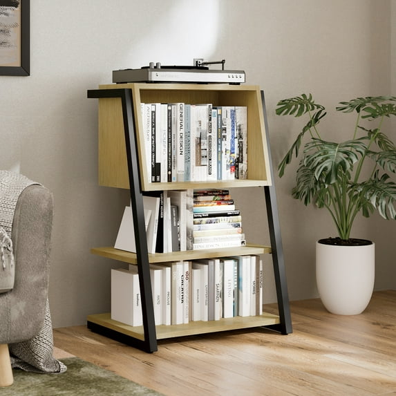 Fenge Bookcase, 4 Tier Open Bookshelf - Walmart.com
