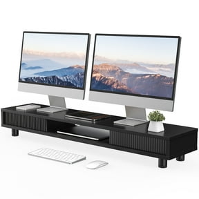 Fenge Dual Monitor Stand - 42.5 Inch Riser for 2 Monitors - Walmart.com