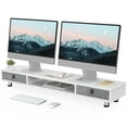 Fenge Monitor Stand, Dual Monitor Stand with 2 Drawers - Walmart.com