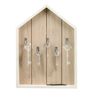 Rustic Wall-Mounted Key Holder and Mail Organizer with Multi Rack ...