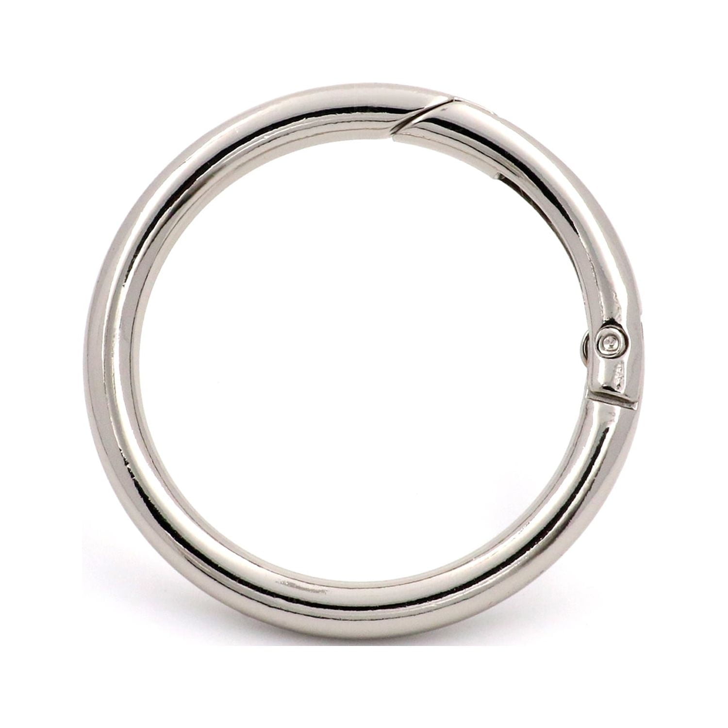 Fenggtonqii 1.5'' Round Spring Gate O-Ring Clasp Push Snap Hook Screw ...