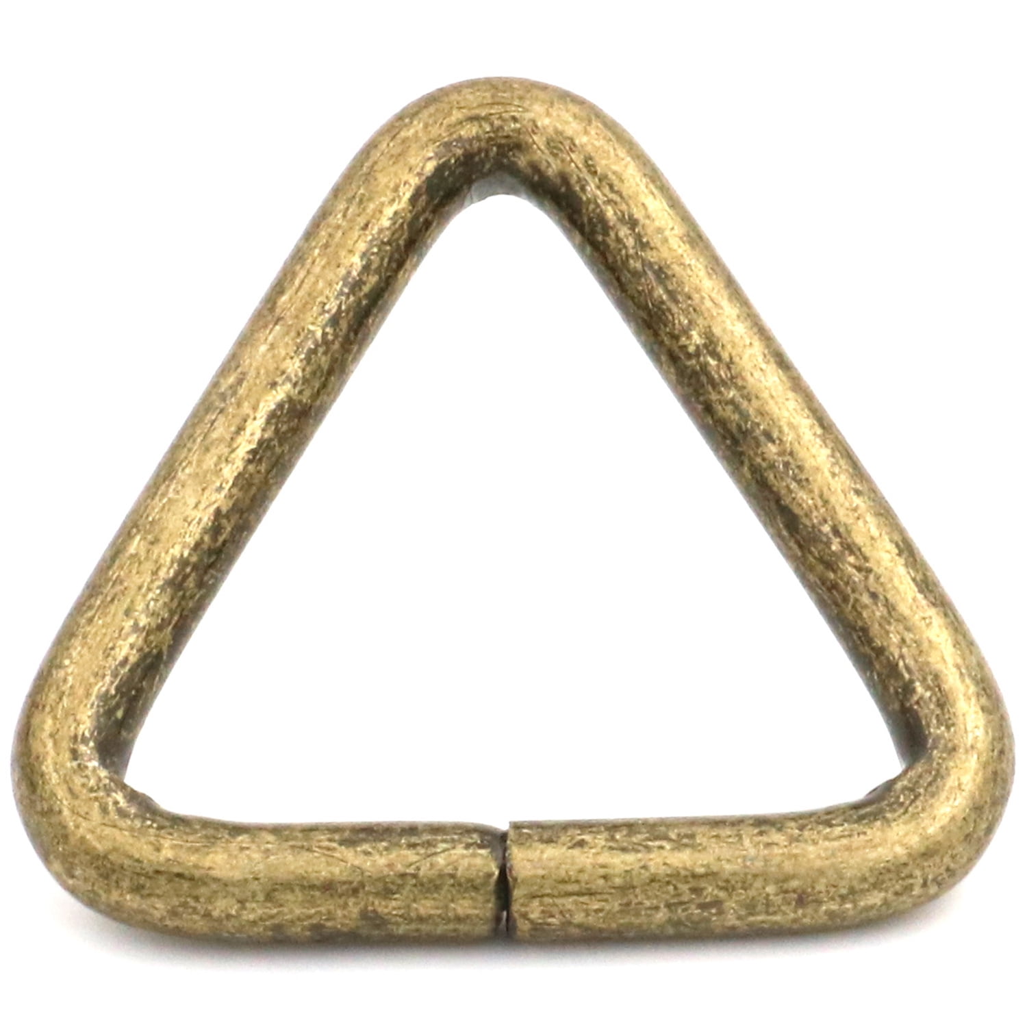 Fenggtonqii 1'' Metal Triangle Ring Buckle Connectors Non Welded Round ...