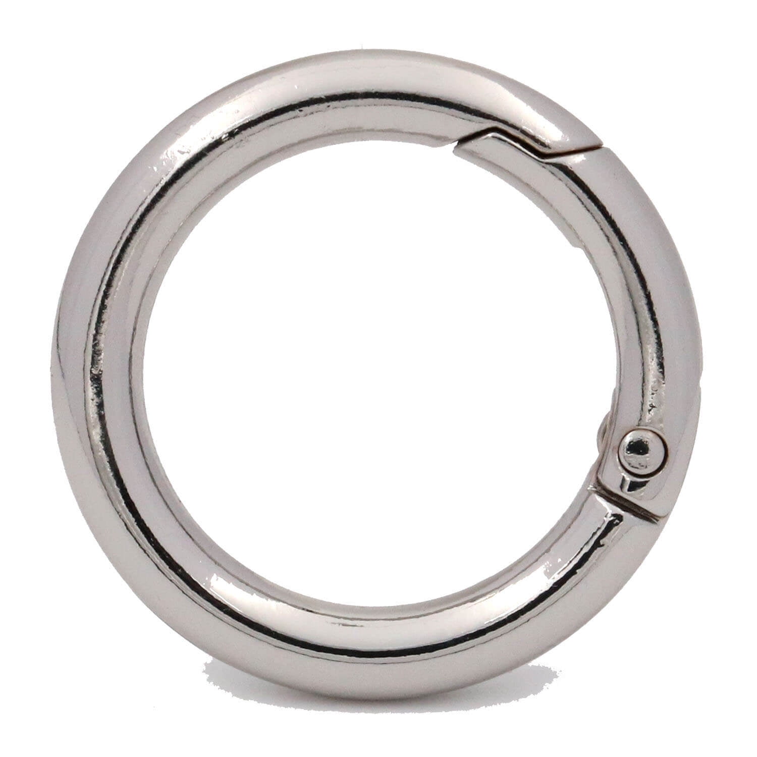 Fenggtonqii 1'' Round Spring Gate O-Ring Clasp Push Snap Hook Screw ...