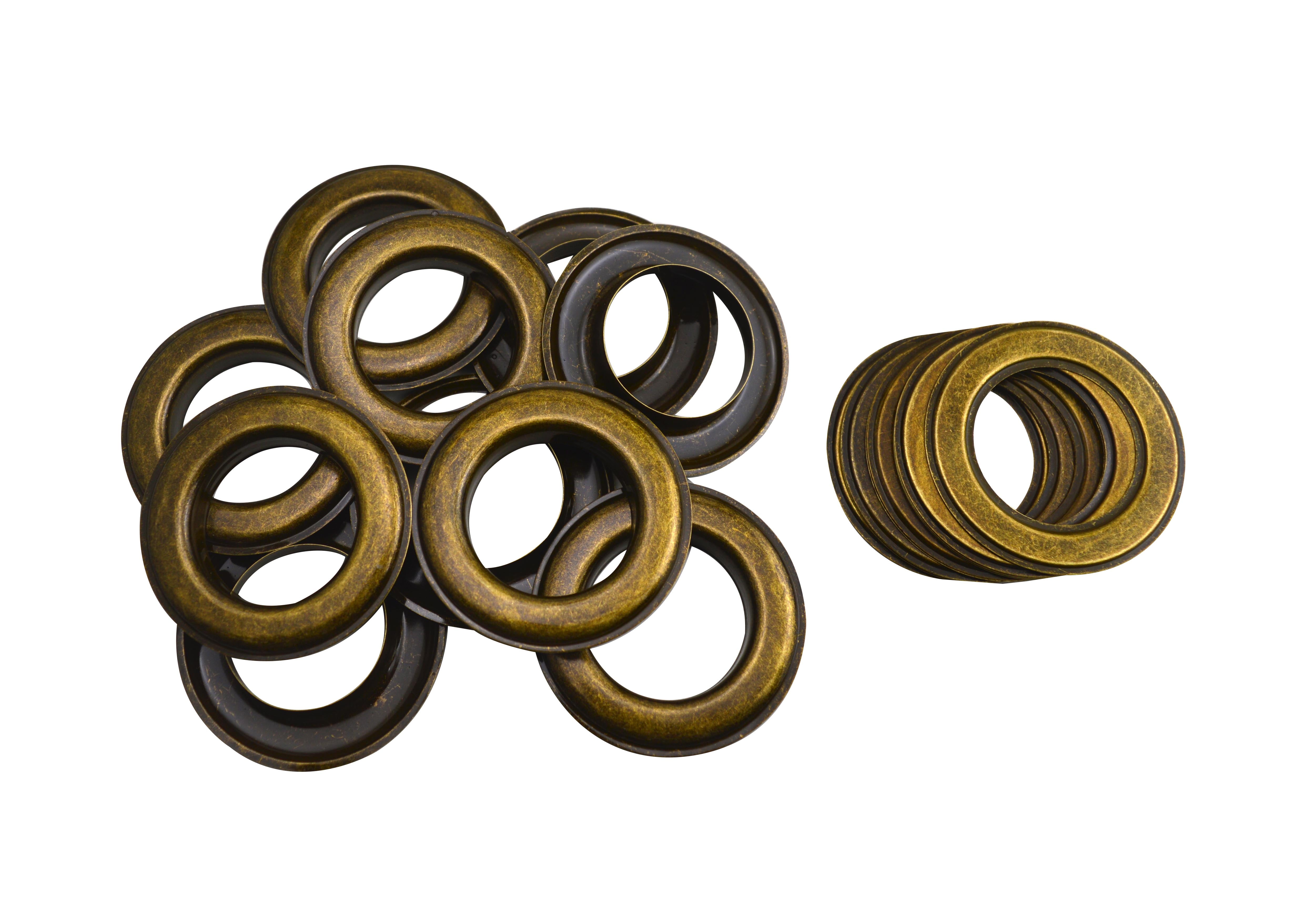 Fenggtonqii 30mm Hole Diameter Bronze Grommets Eyelets with Washer Made ...