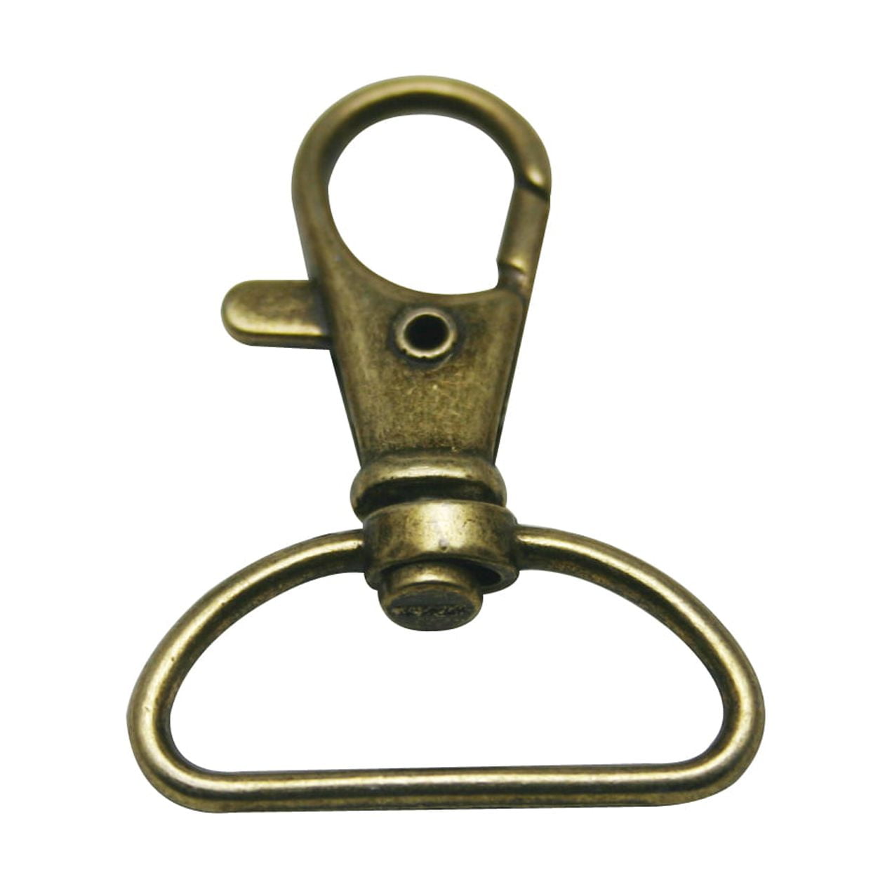 Fenggtonqii Bronze 1" Inner Diameter Fillet D Ring Small Fisheye Buckle ...